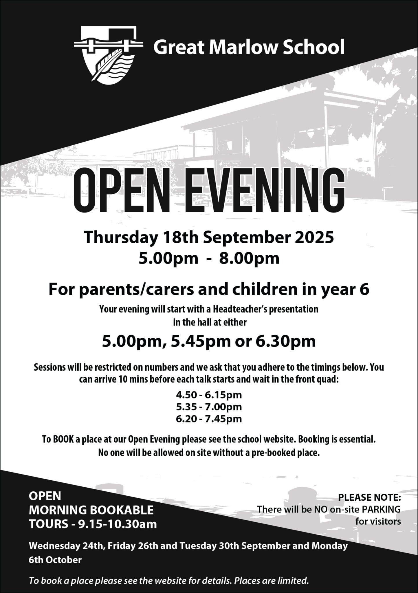 Open Evening 2025 - Great Marlow School
